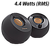 Creative Pebble 2.0 USB-Powered Speaker System - Black
