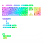 Glorious Polychroma V2 RGB Keycap Set - Translucent